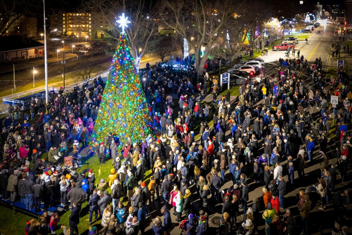 Community Tree Lighting & Light Up the Bluff 6 pm | St. Joseph Michigan